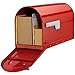 Amazon.com: Architectural Mailboxes 7900-7R-SR Boulder Mailbox, Red ...