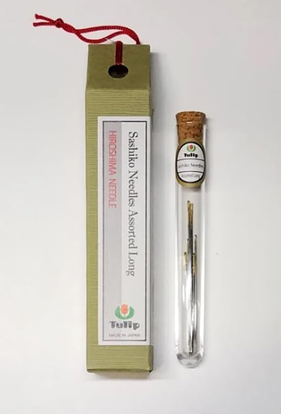 Amazon.com: Japanese Hand Sewing Needles - Tulip Sashiko Needles - Long ...