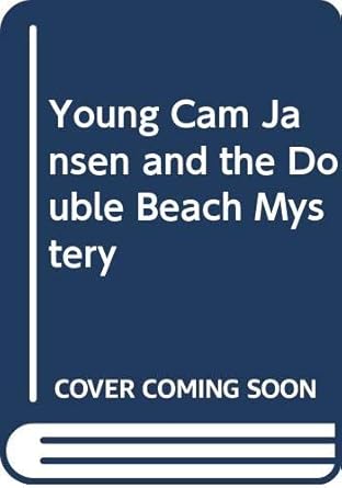 Young Cam Jansen and the Double Beach Mystery: Adler, David A ...