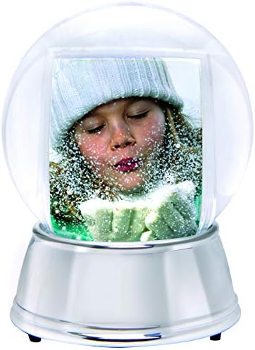Amazon.com: Wettarn Photo Snow Globes DIY Crafts Clear Plastic Mini ...