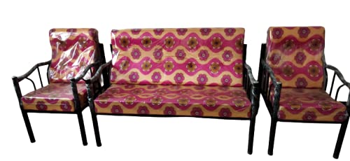 Pipe Sofa Set, 3+2 seat Sofa with Cushion : Amazon.in: Home & Kitchen