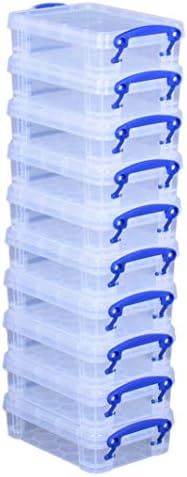 Really Useful Box Plastic Storage Box 0.3 Litre Organiser Pack (16 x 0 ...