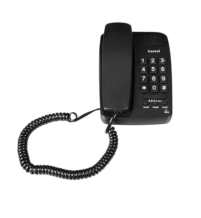 (Refurbished) B15 Corded Landline Phone,Ringer Volume Control,LED Ring ...