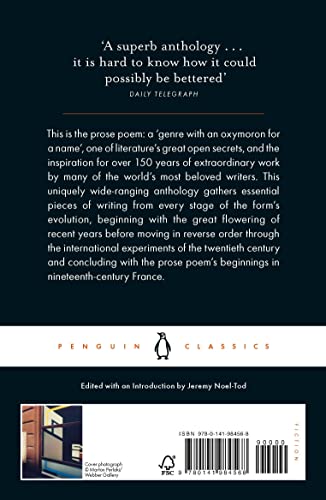 Snapklik.com : The Book Of The Prose Poem: From Baudelaire To Anne Carson