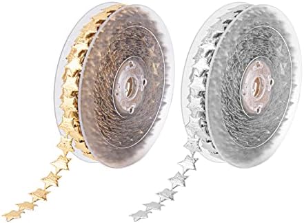 Amazon.com: Threetols 3 Rolls 15 Yards Patriotic Star Ribbons, Memorial ...