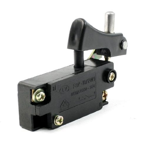 Alcoa PrimeAC 250V 10A SPST NO on-Lock Trigger Switch for Hitachi 150 ...