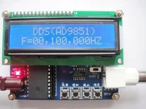 Amazon.com: Professional AD9851 50MHZ Function Signal Generator DDS ...