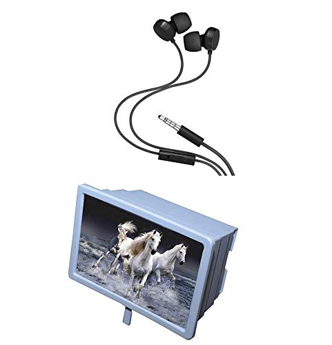 Zaptin WH-208 in-Ear Wired Headphones and Built-in Mic with F2 Mobile ...