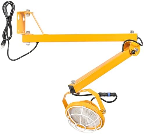 30W LED Loading Dock Lights with 40'' Swing Single Folding Arm, 4200LM ...
