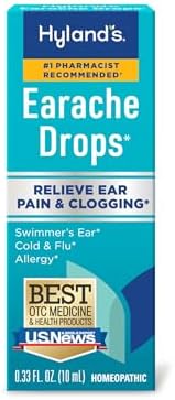 Amazon.com: Hyland's Earache Drops, Natural Relief of Swimmer's Ear ...