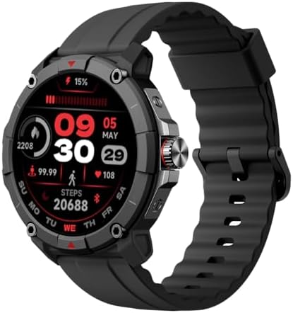 CULT Sprint Running smartwatch with Built-in Turbo Track GPS, Multi ...