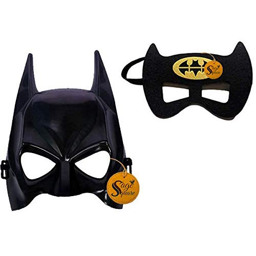 Buy Sage Square "Superhero" Eye Mask & Face Mask for Costume Parties ...