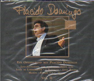 Ein Opernabend mit PLACIDO DOMINGO Volume 2 : Puccini, Massenet, Verdi ...