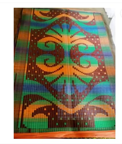 Buy SU-10* Plastic Mats Multipurpose Chatai for Home Floor Decor, 4 X 6 ...