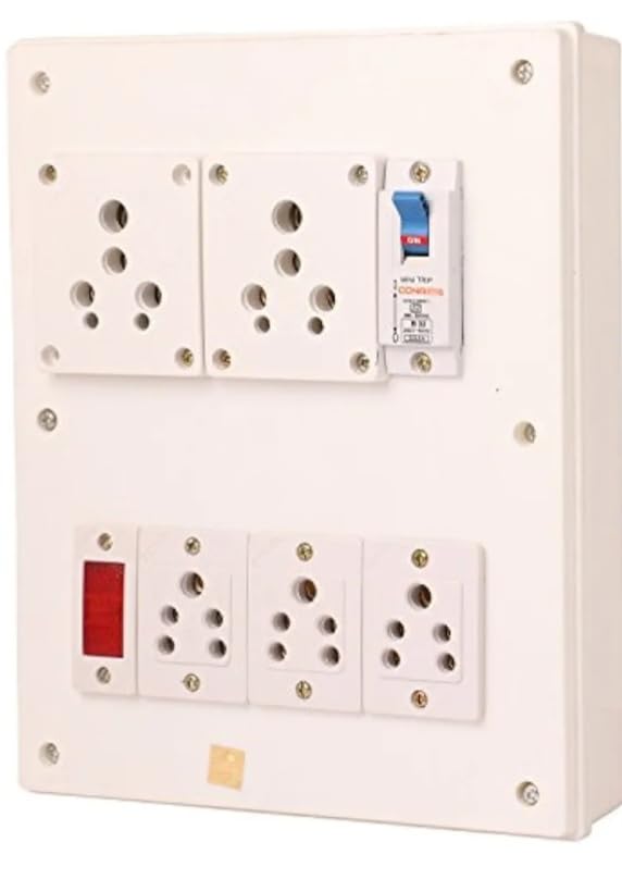 Buy BAHUL power strip extension multi outlet board Fitted with 5 Cona ...