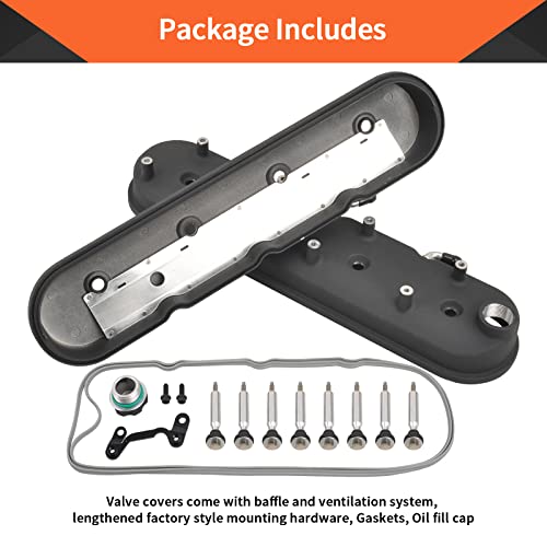 Snapklik.com : TBAPFS Cast Aluminum Engines Valve Cover