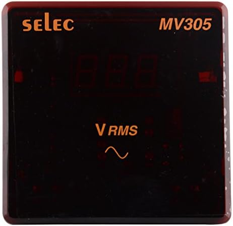 Selec MV305 Digital Voltmeter, Black : Amazon.in: Industrial & Scientific