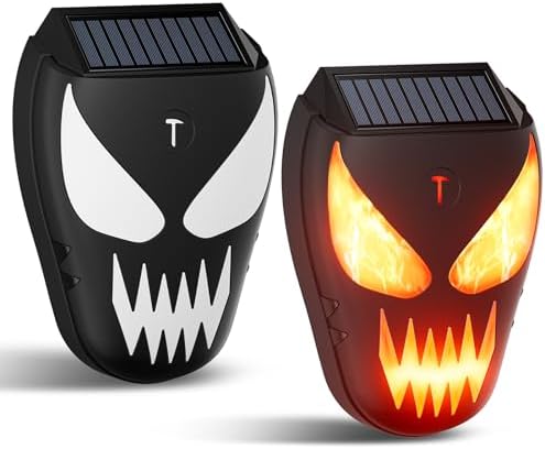 Amazon.com : Solar Coyote Deterrent Predator Lights - Nocturnal Animal ...