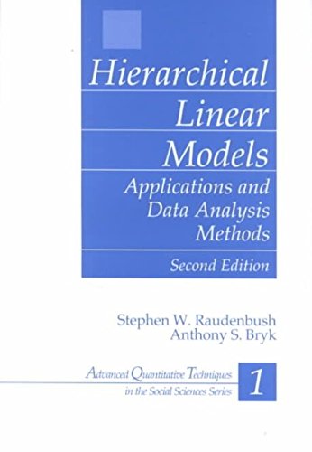 Amazon.com: Hierarchical Linear Models: Applications and Data Analysis Methods: 9780761919049 ...