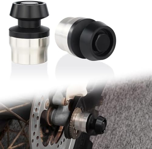 Amazon.com: Xitomer Stainless Rear Axle Sliders, Fit for Ninja ZX-25R ...