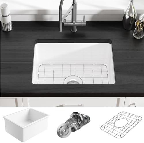 Undermount Kitchen Sink, Eridanus 24" L x 18" W Undermount Kitchen Sink ...