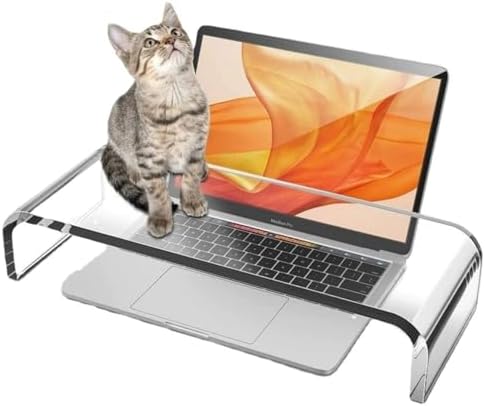 Amazon.com: CalorMixs Anti-Cat Acrylic Keyboard Protector Cover ...