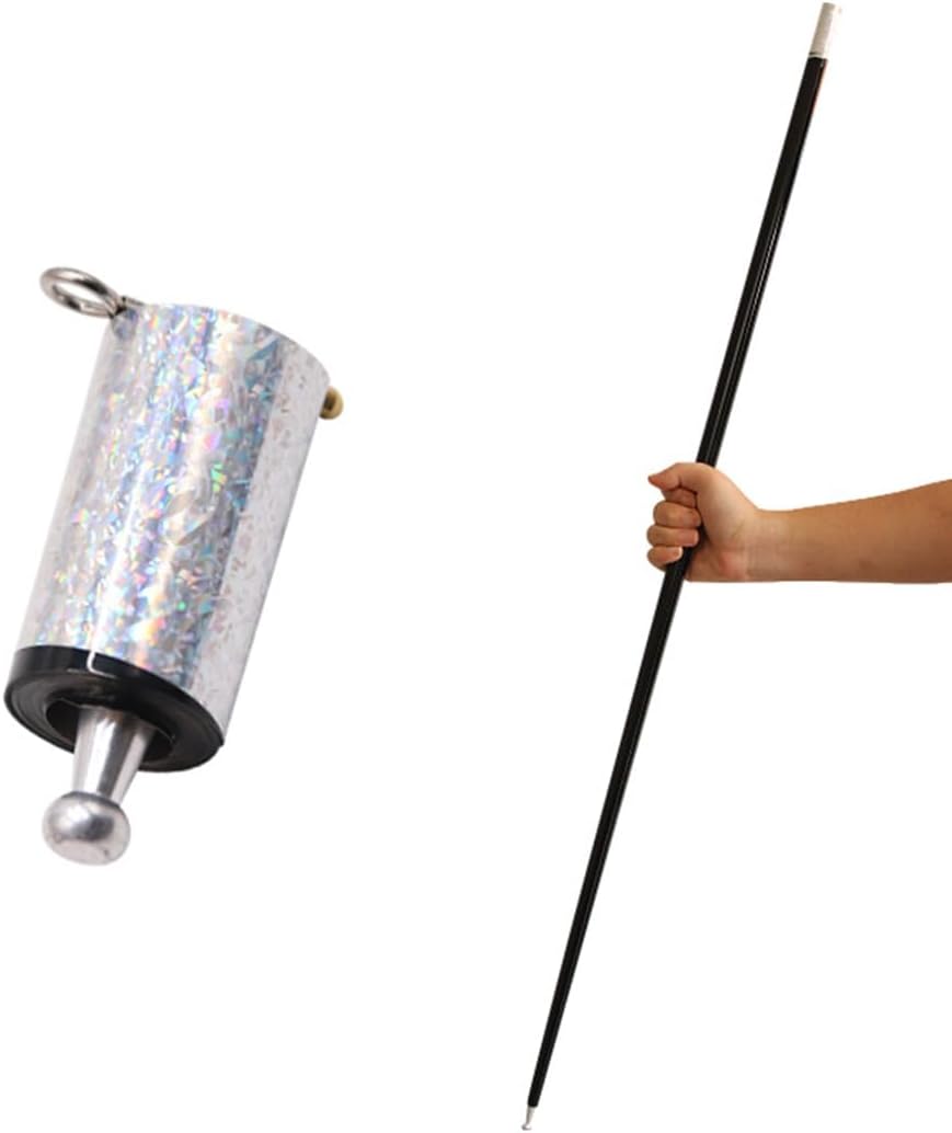 Amazon.com: Fogilas 43.30"/110cm Black Magic Appearing Cane Magic Staff ...