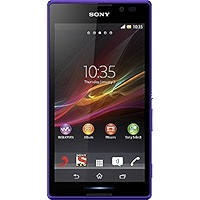 Xperia C Purple In Hands