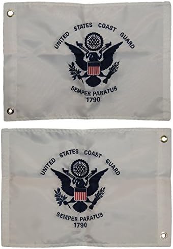 Amazon.com : AES 20x30 Embroidered Sewn Nautical Ensign Yacht Naval ...