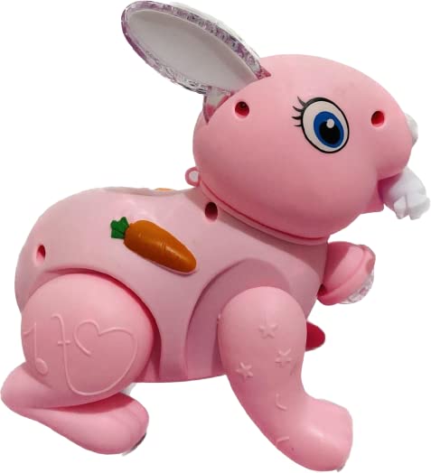 GRAPHENE® Jumping and Walking Rabbit/Bunny, Makes Sweet Sounds and ...