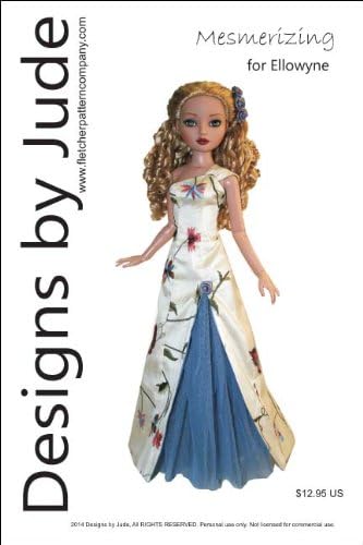 Amazon.com: Mesmerizing Dress Pattern for Ellowyne : Arts, Crafts & Sewing