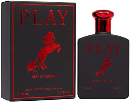 Amazon.com : EBC Play Red Extreme Eau De Toilette for Men, 100 ml / 3.4 ...