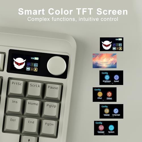 Snapklik.com : XVX Retro 75% Wireless Mechanical Gaming Keyboard