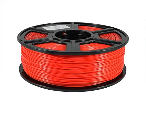 WOL 3D FlashForge Red ABS 3D Printer Filament (1.75mm) 500gms : Amazon ...