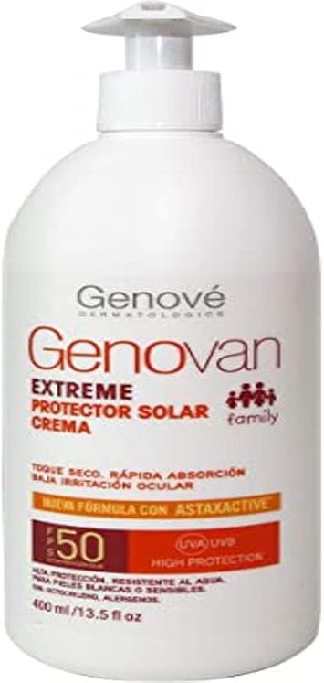 Genové Genosun Family Loción Corporal Protector Solar FPS 50, 400 ml ...