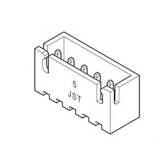 Amazon.co.jp: 日本圧着端子製造(JST) S5B-XH-A(LF)(SN) 1000個 5極 NN : 産業・研究開発用品