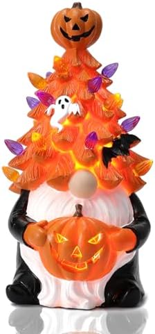 Amazon.com: [ Extra Large ] Light Up Ceramic Gnome Fall Thanksgiving ...