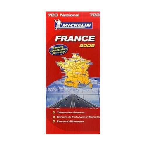 Michelin Map No. 723 France Atlas (Map Format) (French Edition ...