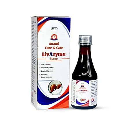 Buy Anand Cure & Care Liv A Zyme syrup| Improve gastric Discomfort ...