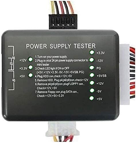 Amazon.in: Buy Plan4Buy Power Supply Tester Motherboard Computer PC 24 ...