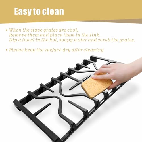 zcafmf WB31X27151 & WB31X24736 Cast Iron Stove Grate Set, Premium ...