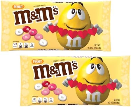 Amazon.com: M&M's Peanut Chocolate Candies - Pack of 2 - Perfect for ...