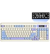 Amazon.com: AULA S99 Gaming Keyboard, Wireless Computer Keyboards, Tri ...