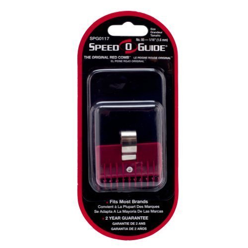 Amazon.com: Speed O Guide Universal Clipper Red Comb Attachment 1/16 ...