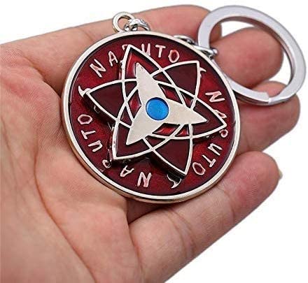 Jainson Martin Naruto Spinning Red Keychain For Boys Bikers And Naruto ...
