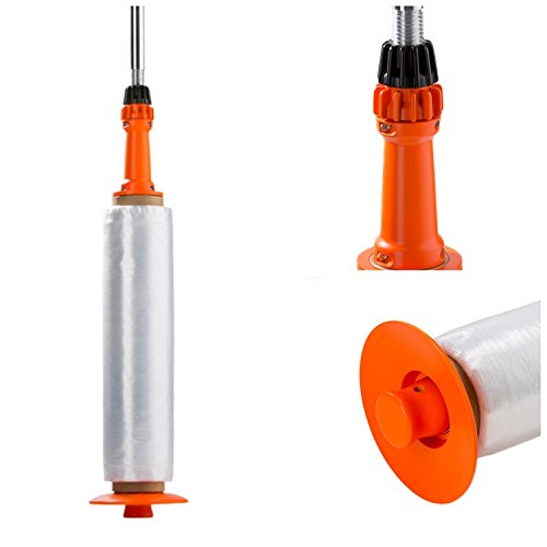 Danehe Wrapstik Pole Wrapper Stretch Wrap Tool, Long Handle: Amazon.com ...