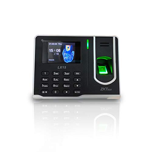ZKTeco Biometric Fingerprint Time and Attendance Device with USB Excel ...