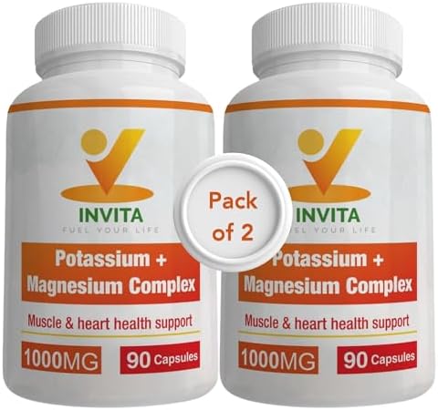 Amazon.com: Potassium Magnesium Complex 1000 mg, High Absorption ...