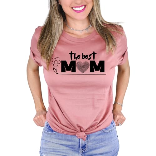Amazon.com: The Best Mom Shirt Mother's Day Shirt Gift For Mom Mama Tee ...