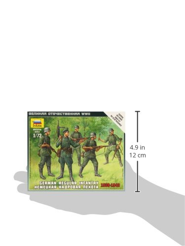 Zvezda Models German Regular Infantry 1939-43 Model Building - Want It All